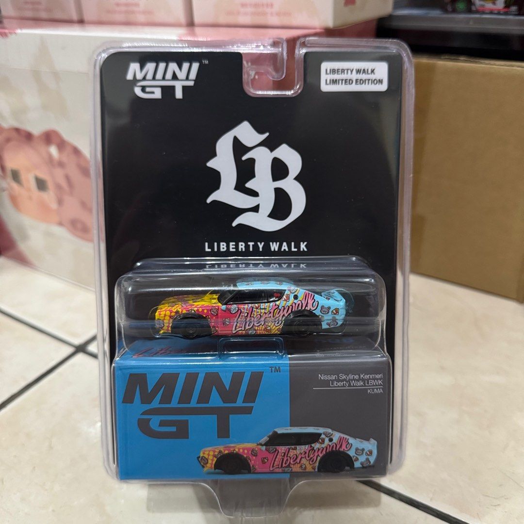 Liberty Walk MINI GT 1/64 Nissan Skyline Kenmeri "LBWK KUMA" Blister ...