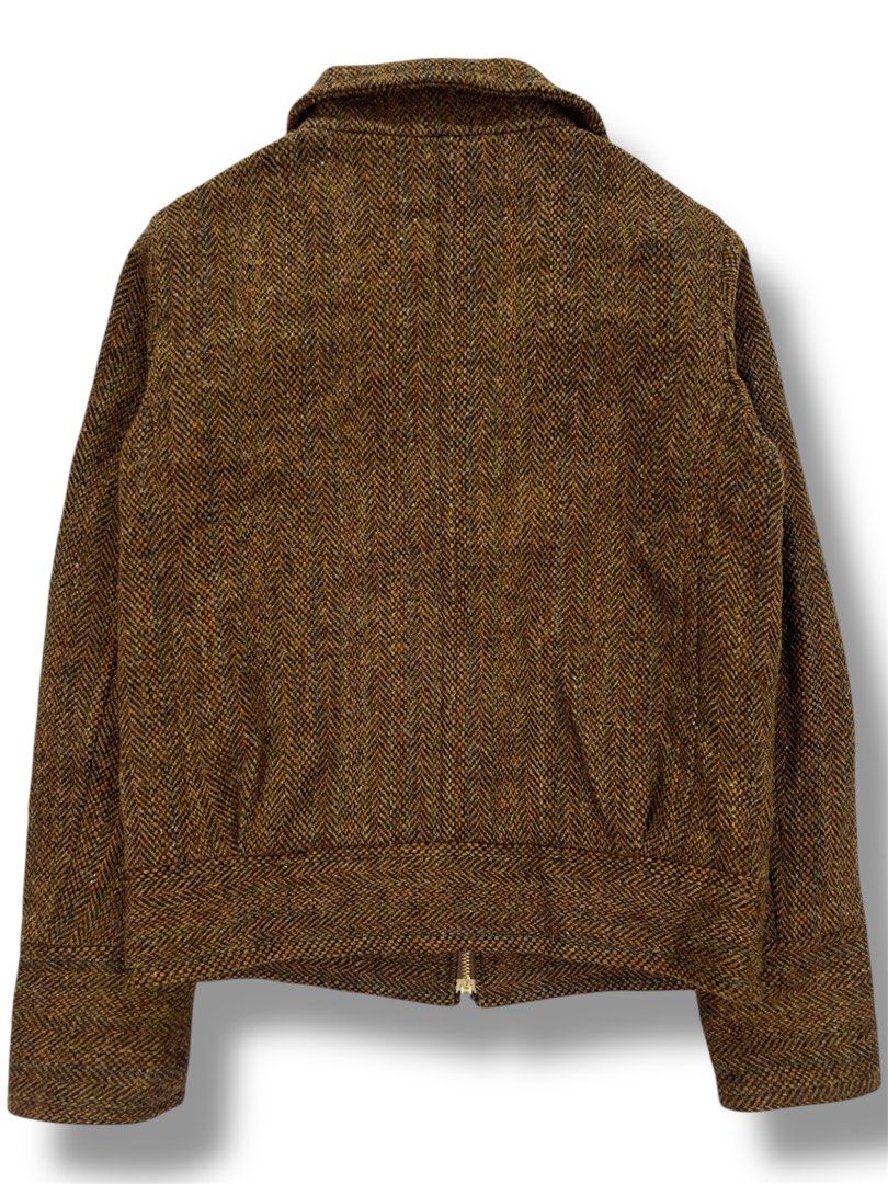 Macphee Tomorrowland X Harris Tweed Wool Jacket, Men's Fashion, Coats, Jackets and Outerwear on ...