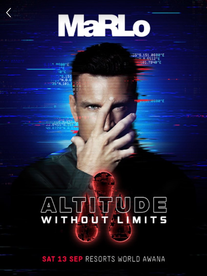Marlo Altitude 13 Sep 2025, Tickets & Vouchers, Event Tickets on Carousell