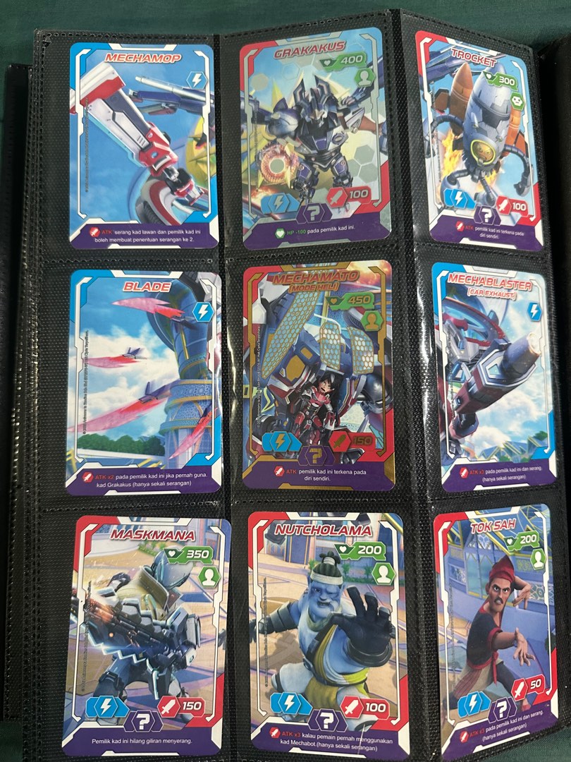 Mechamato cards, Hobbies & Toys, Toys & Games on Carousell