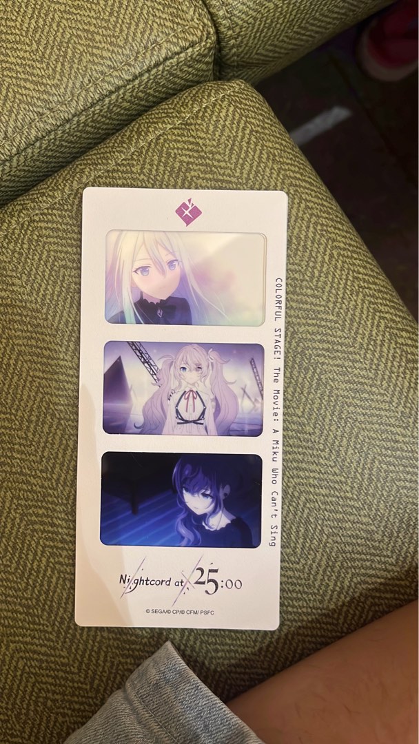 n25 photo strip pjsk pop up from wtt, Hobbies & Toys, Memorabilia ...