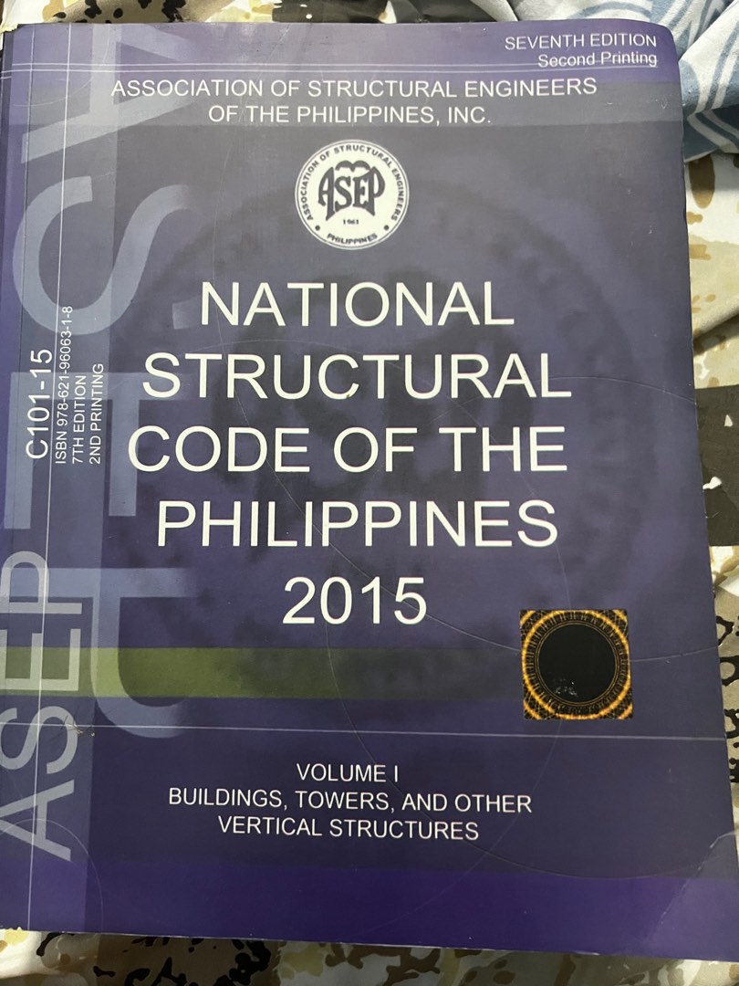 National Structural Code of the Philippines 2015, Hobbies & Toys, Books ...