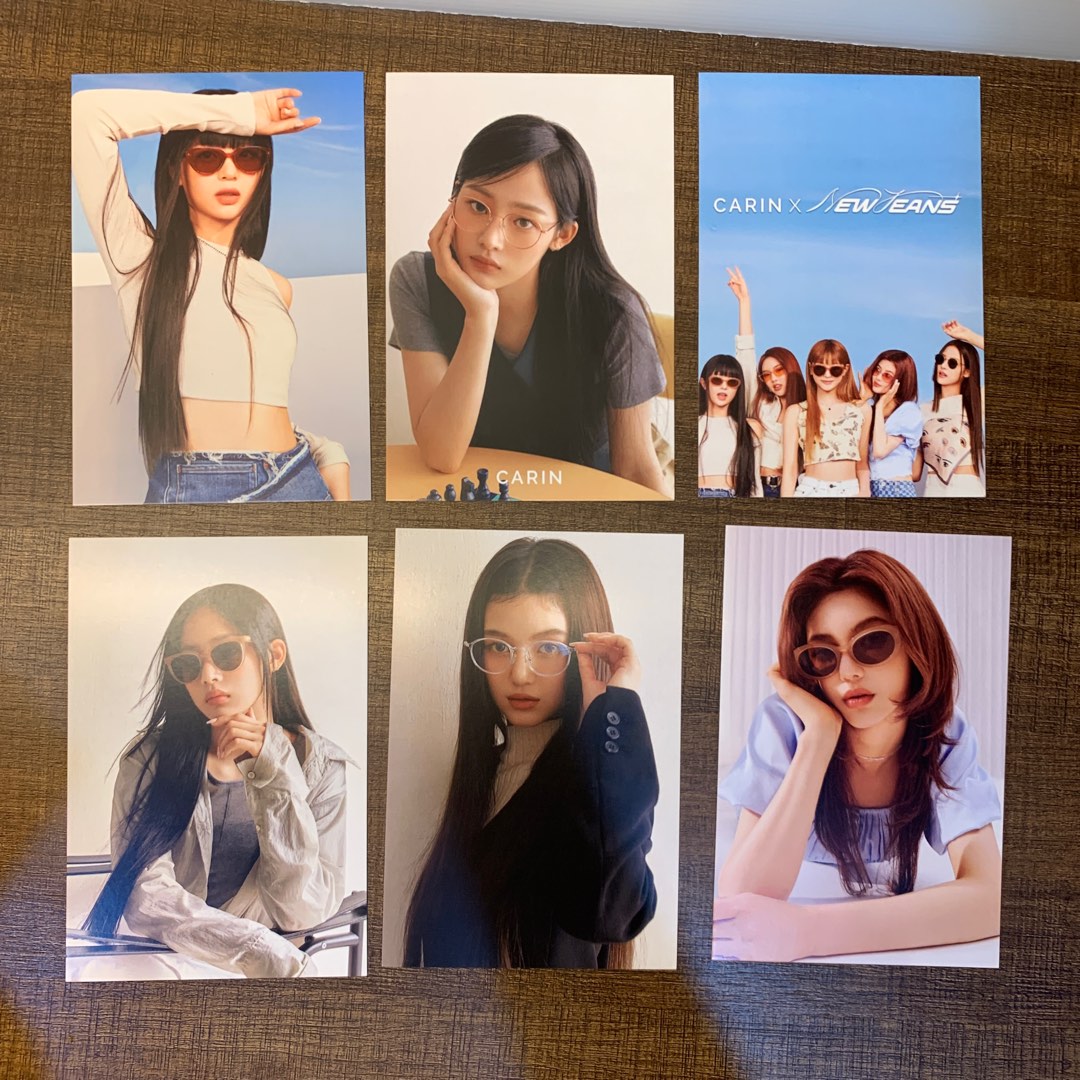 NEWJEANS CARIN POSTCARDS - OFFICIAL MERCHANDISE, Hobbies & Toys ...