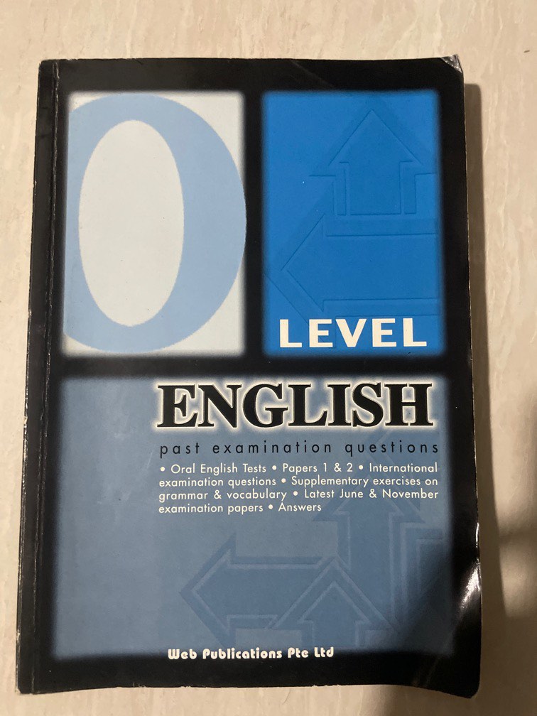 O level English past examination questions, Hobbies & Toys, Books ...