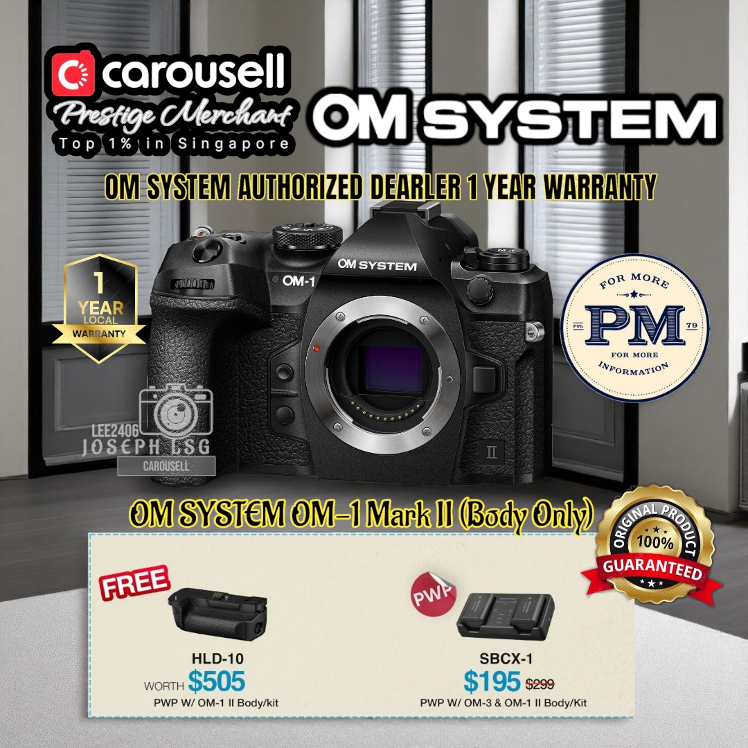 OM SYSTEM OM-1 Mark II Mirrorless Camera (Body Only) | Mirrorless Camera OM-System|OM System ...