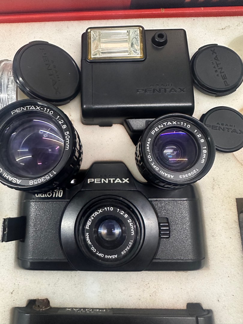 Pentax Auto 110, Photography, Cameras on Carousell