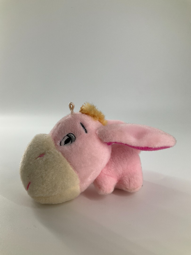 pink disney plush plushie stuffed toy eeyore vintage collectible, Hobbies & Toys, Toys & Games ...