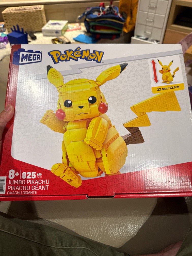 Pokemon mega pikachu, 興趣及遊戲, 玩具 & 遊戲類 - Carousell