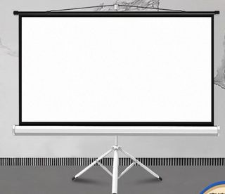 Projector white screen, TV & Home Appliances, TV & Entertainment ...