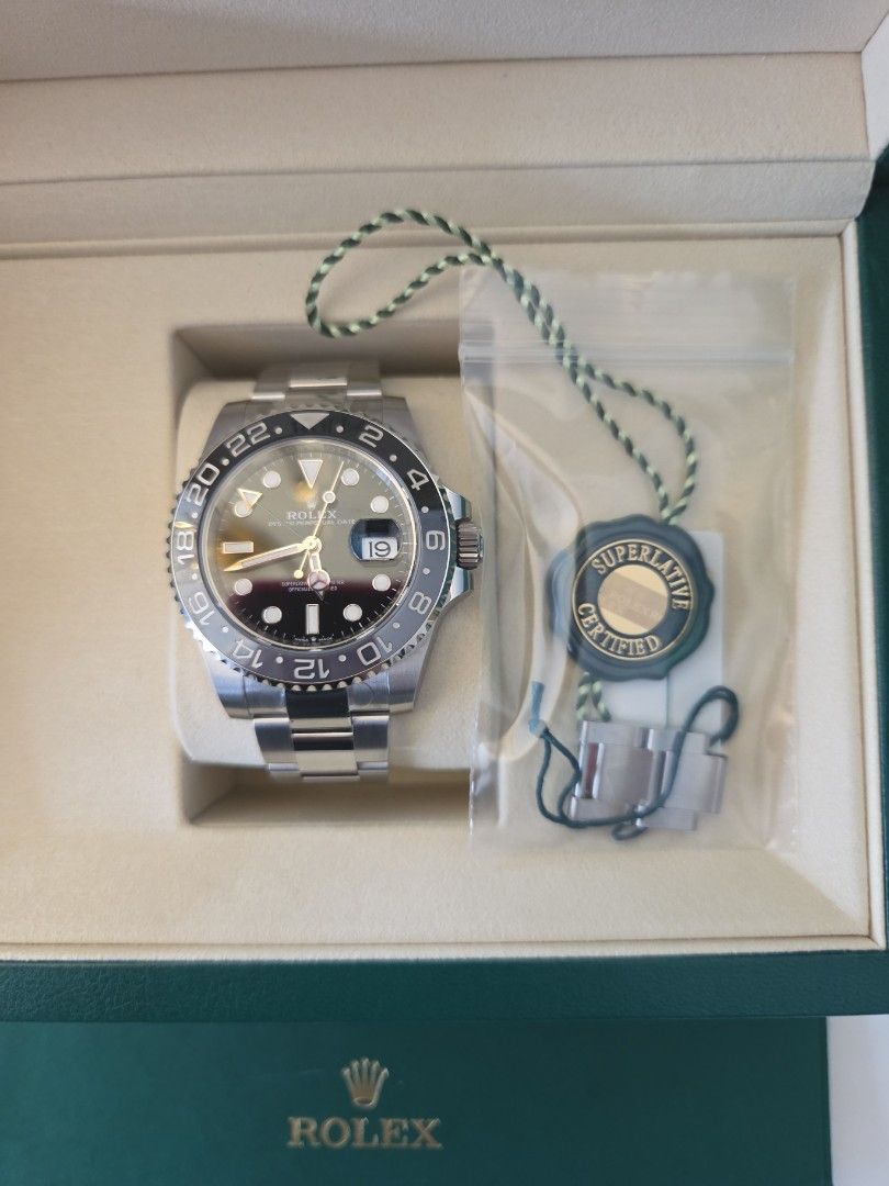 Rolex GMT Bruce Wayne receipt dated 16th June 2025, Luxury, Watches on ...
