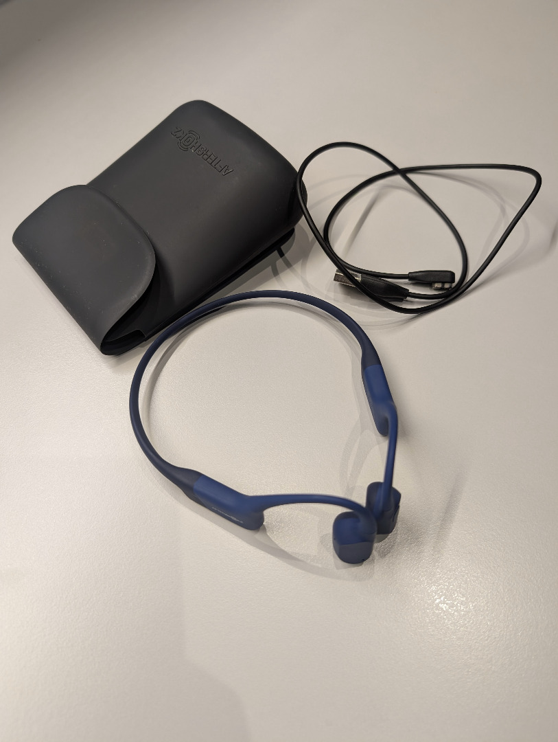 Shokz Aeropex Bone Conducting Headphones, Audio, Headphones & Headsets ...
