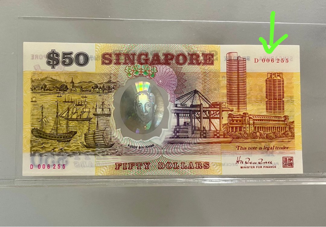 Singapore old notes money $50, Hobbies & Toys, Memorabilia ...