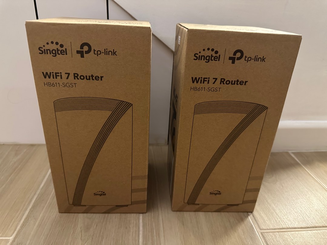 Singtel tp-link WiFi 7 Router HB611-SGST, Computers & Tech, Parts ...