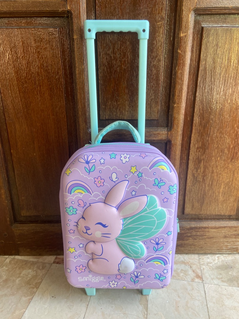 Smiggle junior trolley bag (luggage) original, Babies & Kids, Babies ...