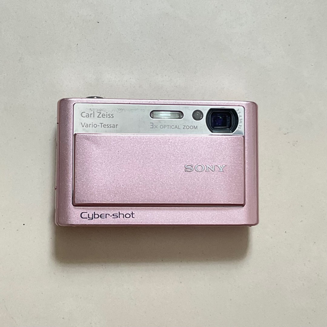Sony Cybershot T20 Pink Digicam, Photography, Cameras on Carousell