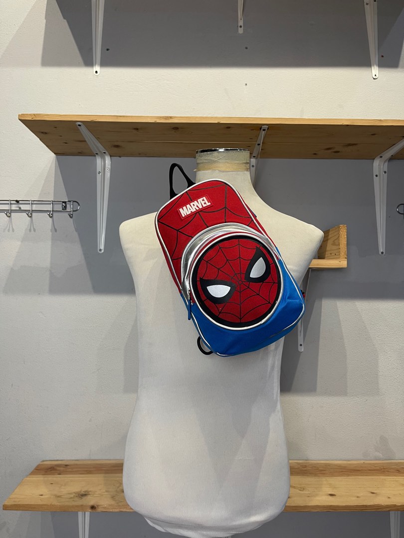 Spider-Man posh beg, Men's Fashion, Bags, Belt bags, Clutches and ...