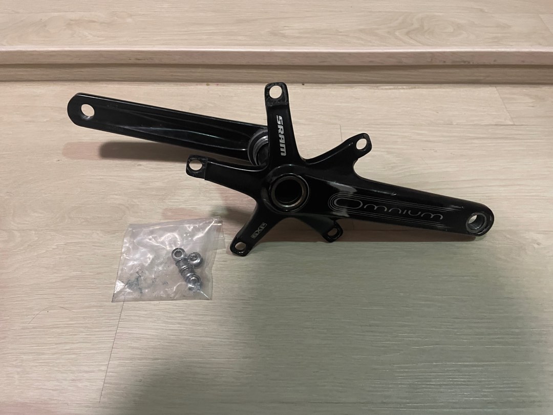 SRAM Omnium Crankset Track Bike WTS, Sports Equipment, Bicycles & Parts ...