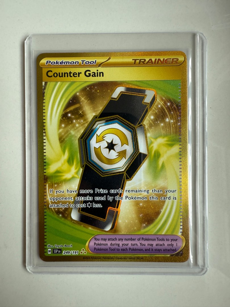 Surging Sparks Counter Gain #249, Hobbies & Toys, Toys & Games on Carousell