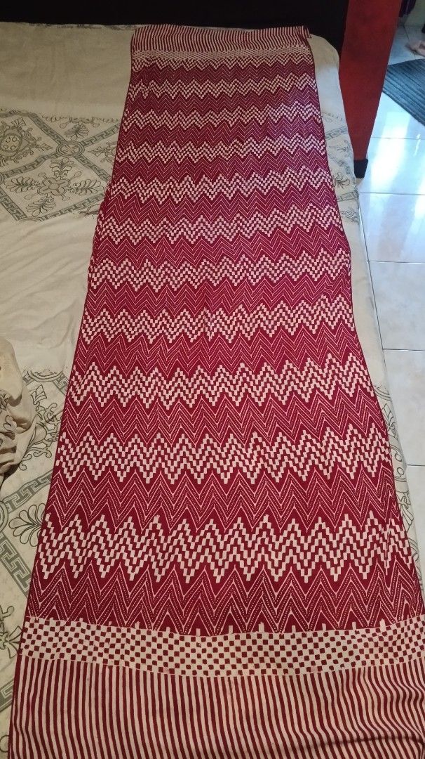 Syal Selendang Batik Merah Putih Perlengkapan Agustusan/ Cukin batik ...
