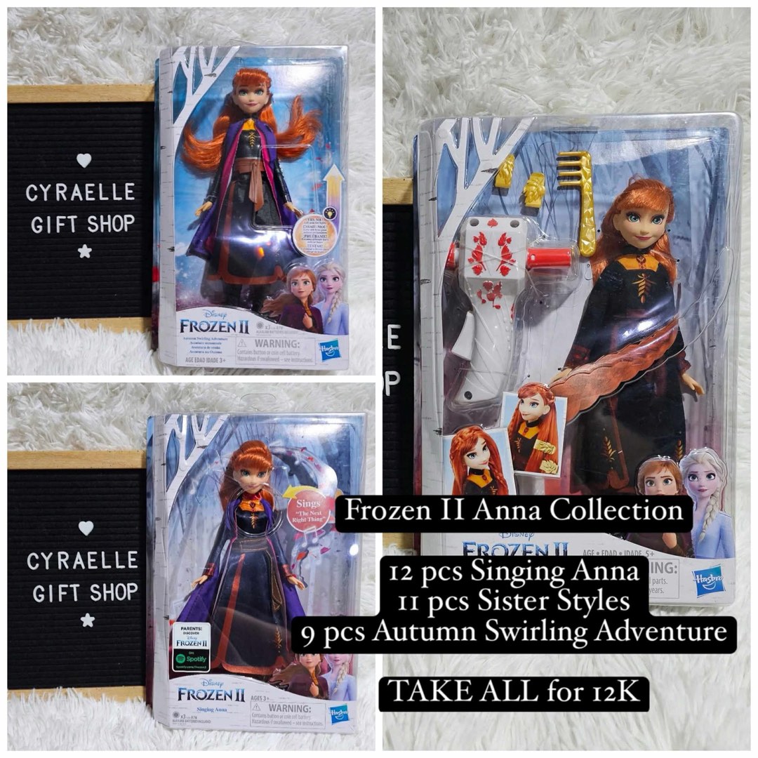 TAKE ALL - 32 pcs Frozen II Anna Collection, Hobbies & Toys, Toys ...