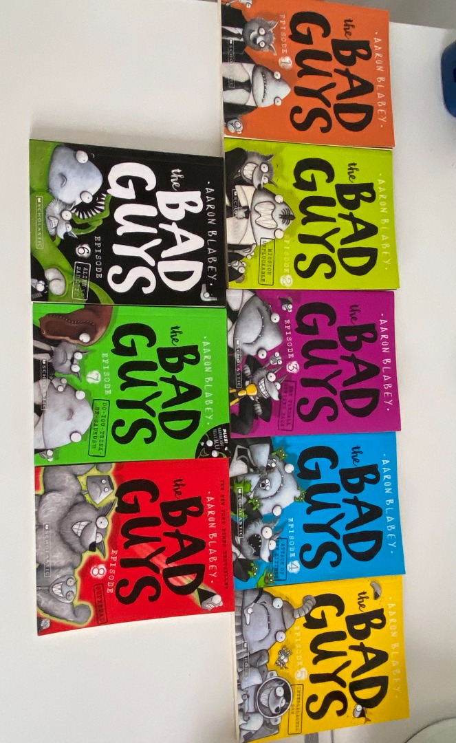 The Bad Guys Books 1-8, Hobbies & Toys, Books & Magazines, Children's ...