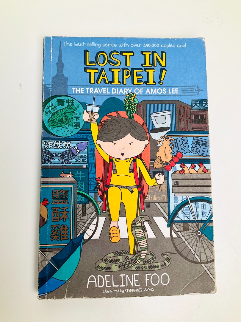 The Diary of Amos Lee & Lost in Taipei by Adeline Foo, Hobbies & Toys ...
