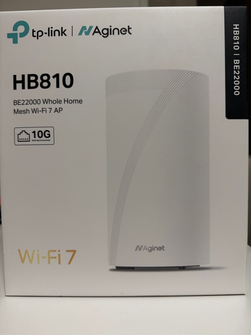 TP-Link HB810 BE22000 Mesh Wi-Fi 7 Router, Computers & Tech, Parts ...