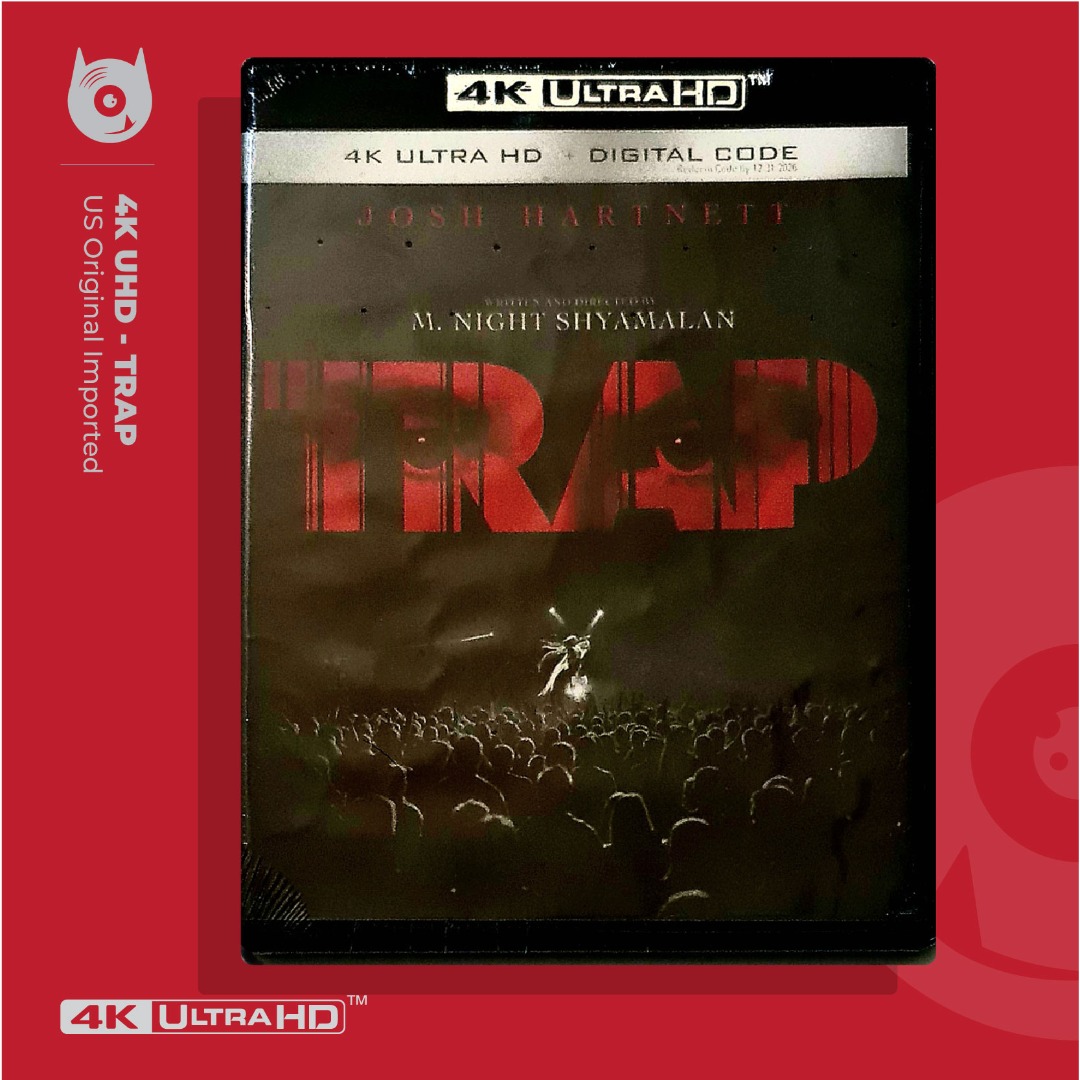 TRAP 4K ULTRA HD, Hobbies & Toys, Music & Media, CDs & DVDs on Carousell