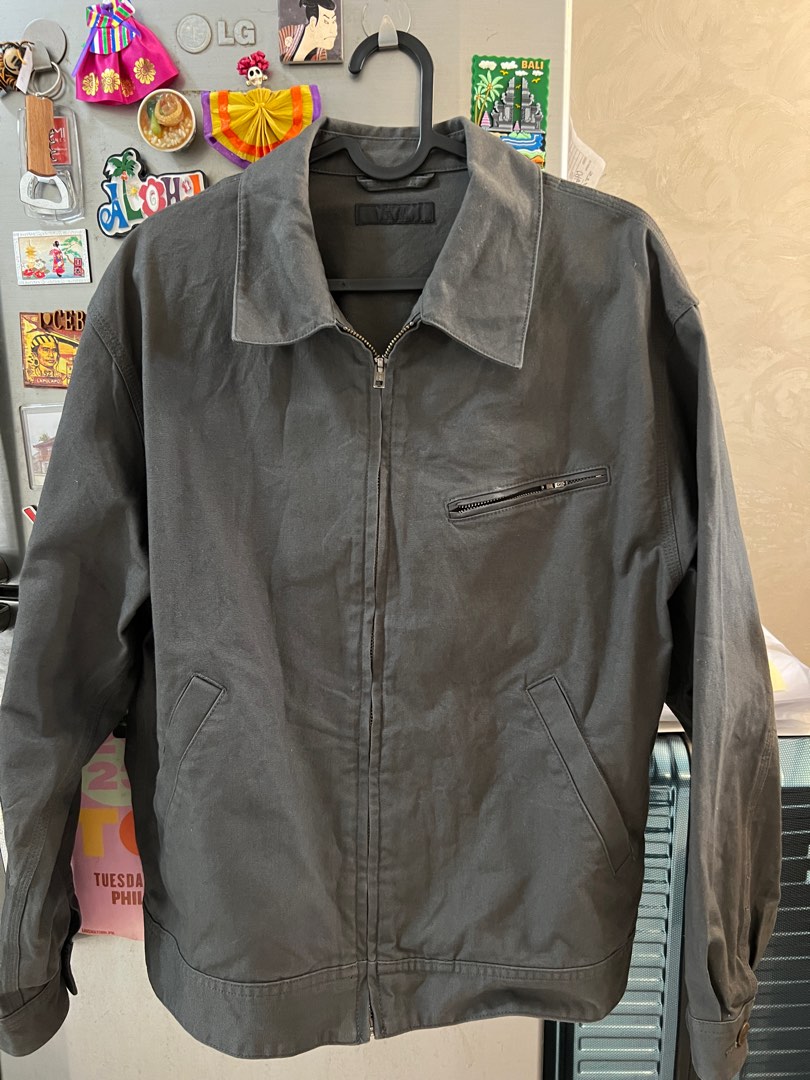 Uniqlo Zip Up Blouson, Men's Fashion, Coats, Jackets and Outerwear on ...