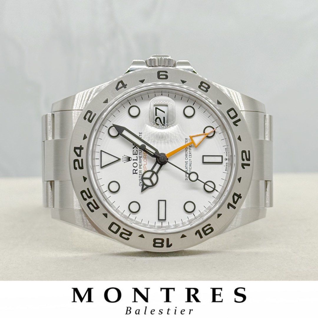 Unworn April 2025 Rolex 42MM Explorer II 226570 White Dial “Polar ...