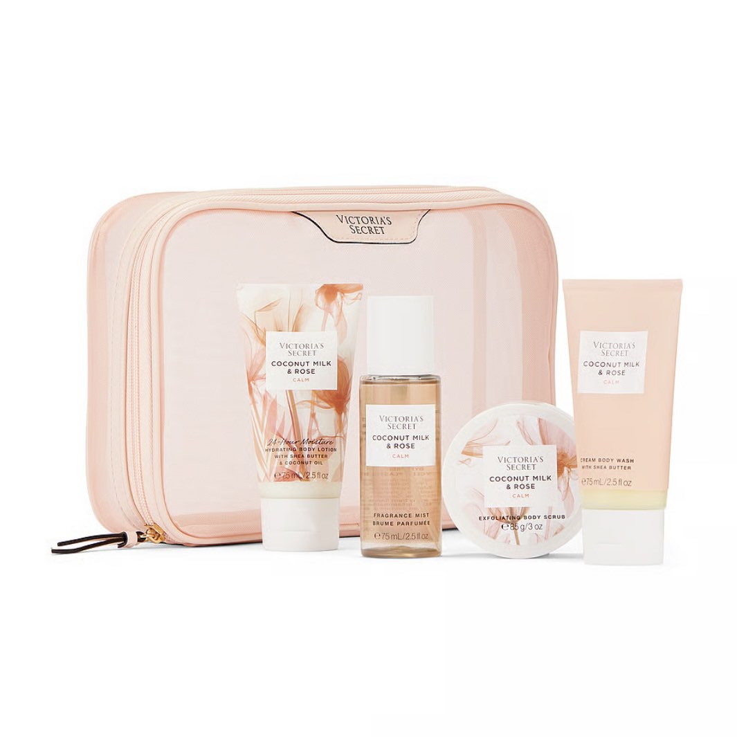 Victoria’s Secret The Clam Starter Kit - Coconut Milk & Rose, Beauty ...