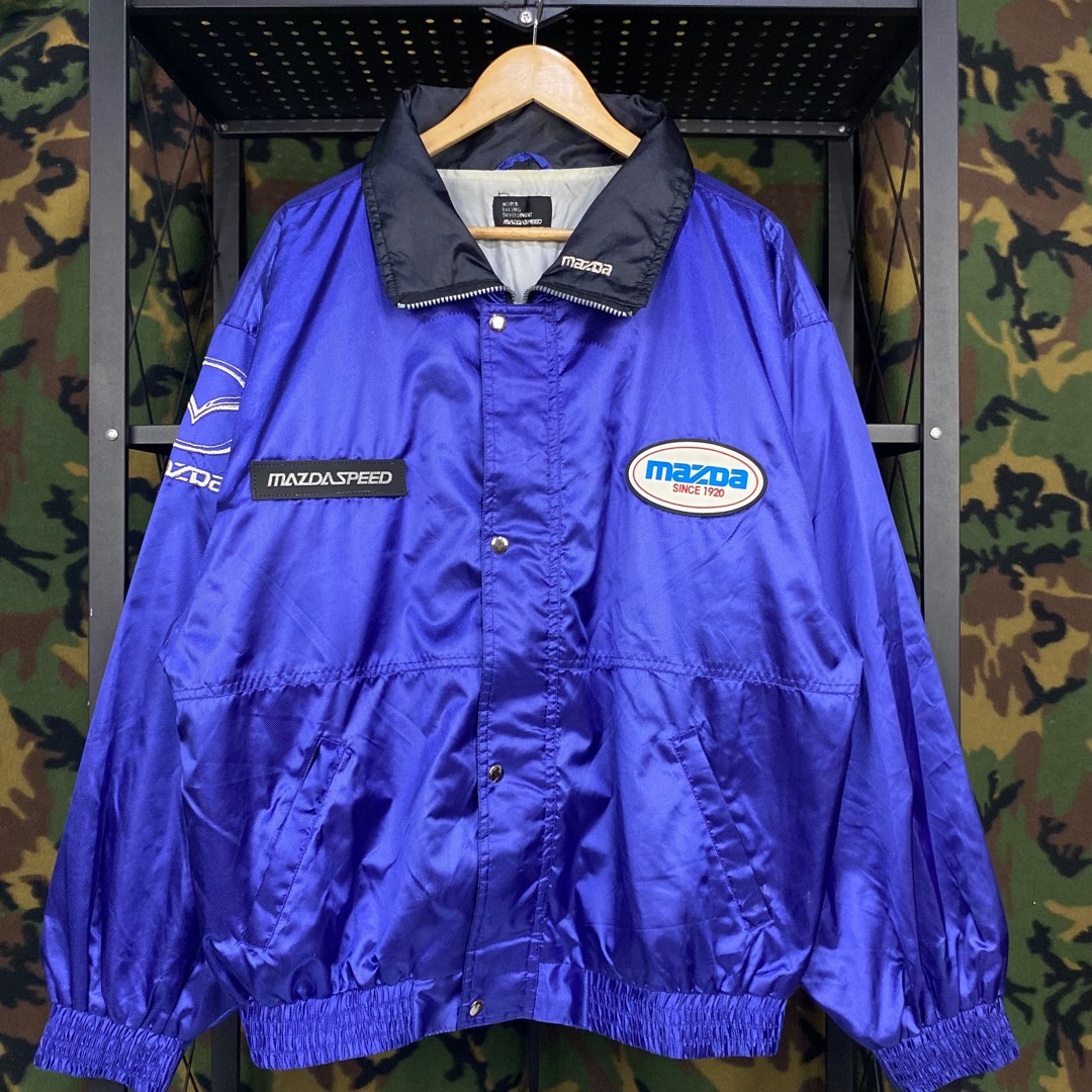 Vintage 90's Mazdaspeed Racing Jacket, Men's Fashion, Coats, Jackets ...