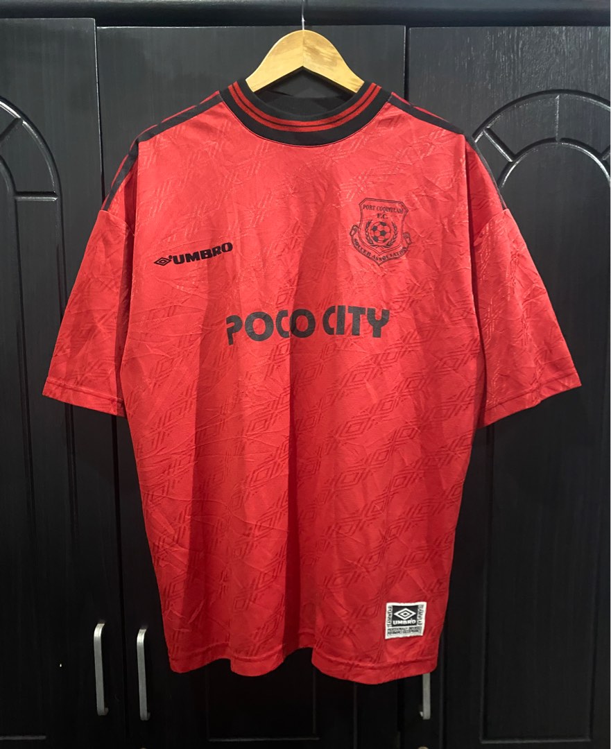 VINTAGE UMBRO POCO CITY #13 JERSEY, Men's Fashion, Tops & Sets, Tshirts ...