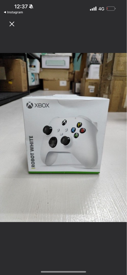 XBOX series x/s ROBOT WHITE Wireless CONTROLLER, Video Gaming, Gaming ...