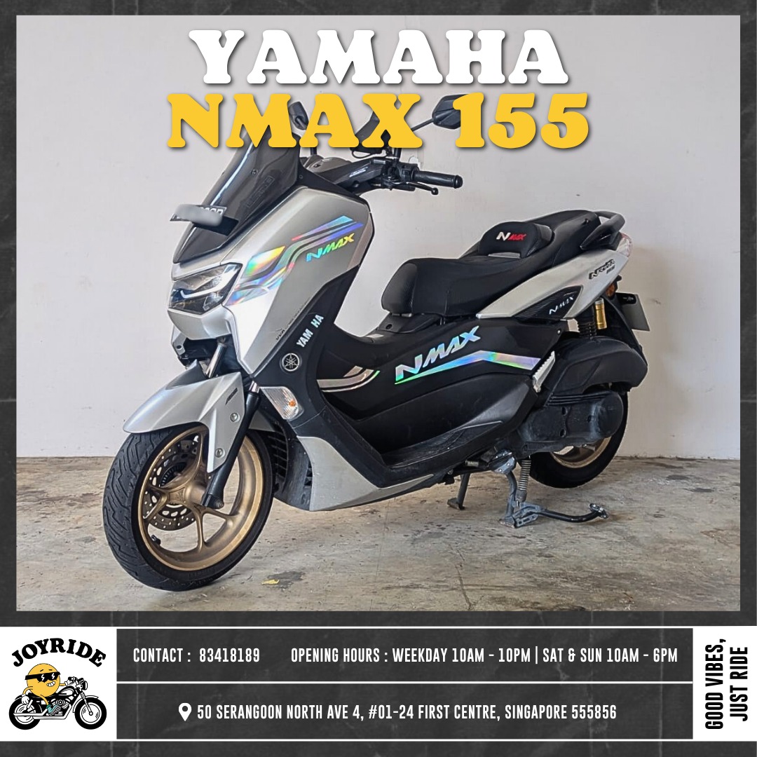 YAMAHA NMAX 155 V2 (HIGH PAPER VALUE & ONE OWNER ONLY), Motorcycles ...