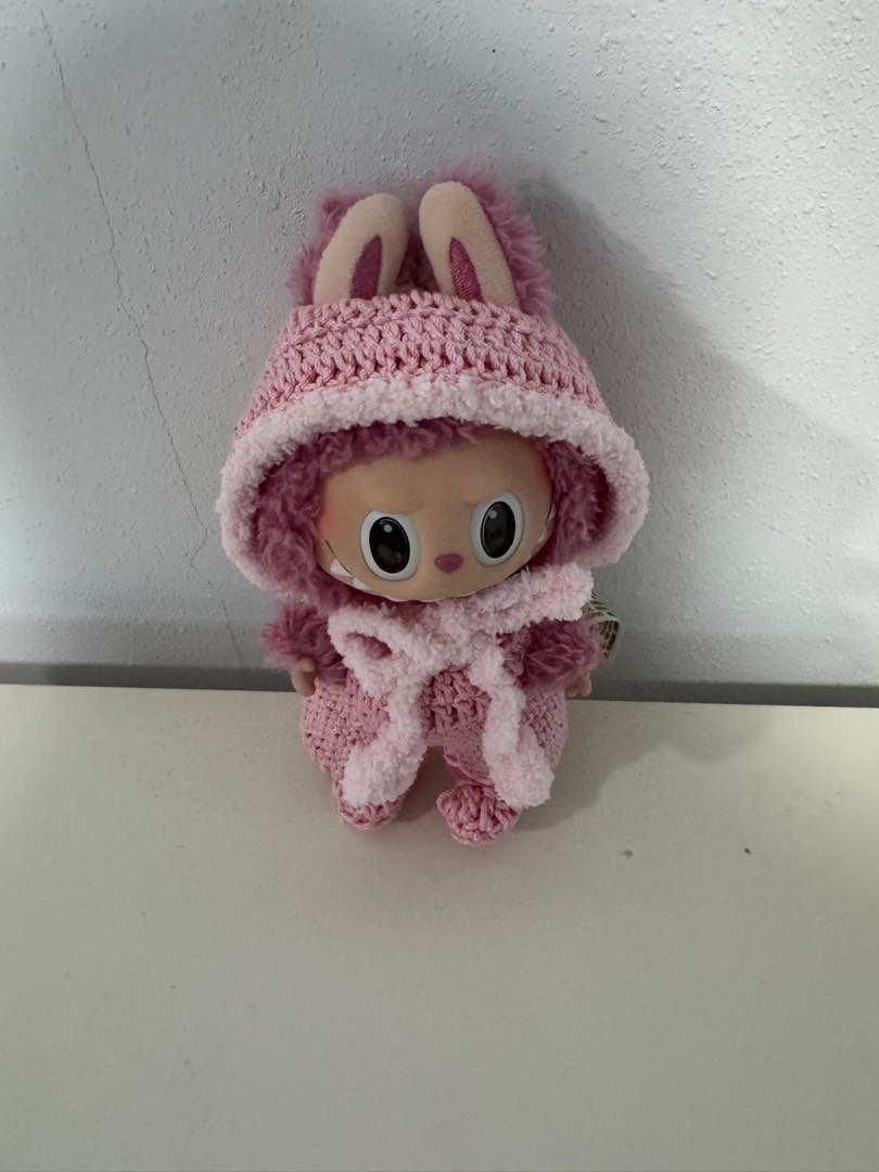 100% CUSTOM HANDMADE SEW LABUBU PINK CARNIVAL, Hobbies & Toys, Toys ...