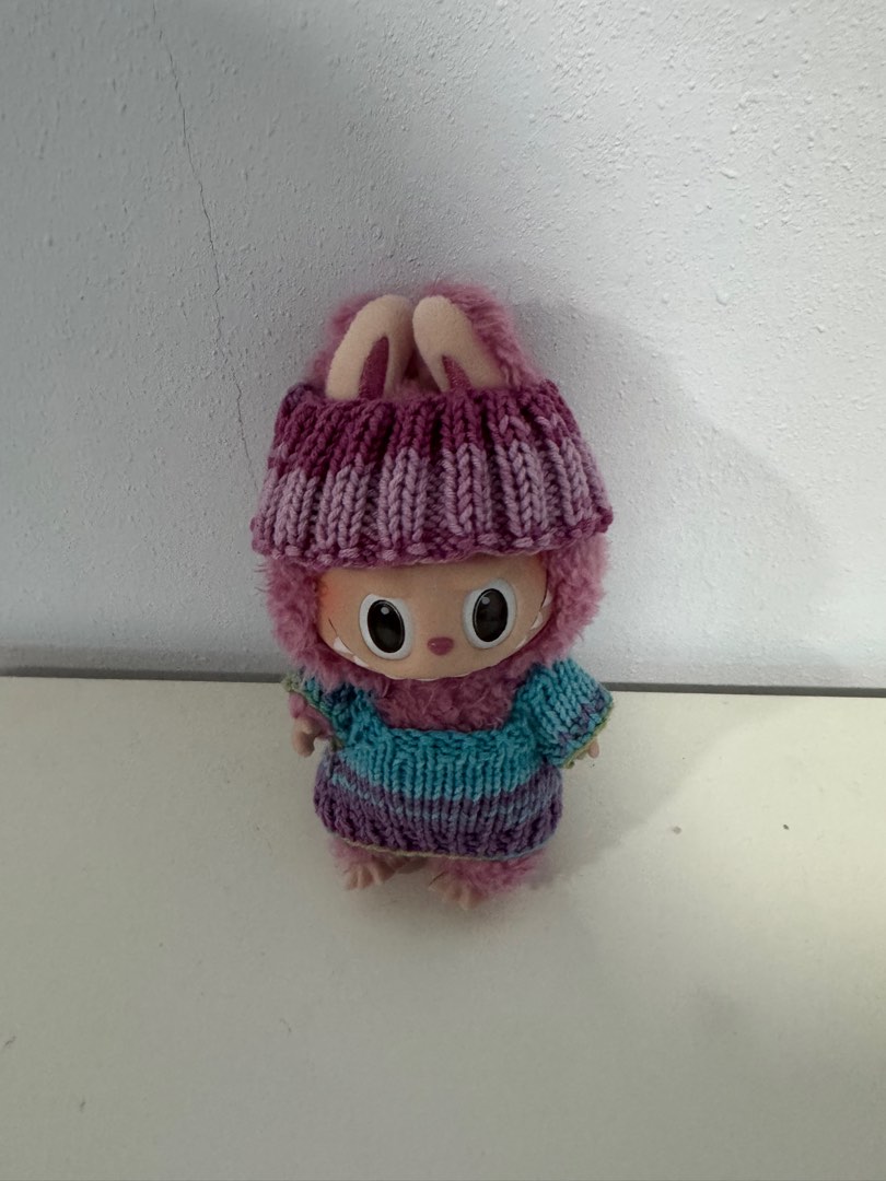 100% CUSTOM HANDMADE SEW LABUBU PINK CARNIVAL, Hobbies & Toys, Toys ...