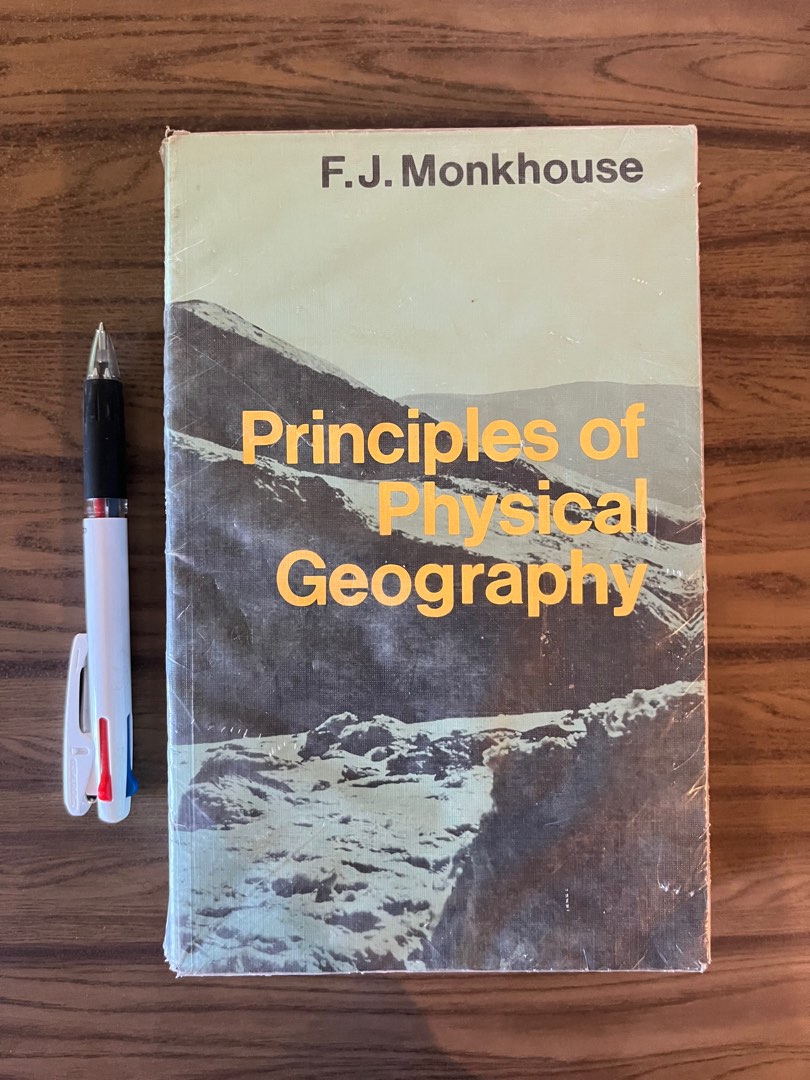 1977 Principles of Physical Geography / F.J. Monkhouse, Hobbies & Toys ...