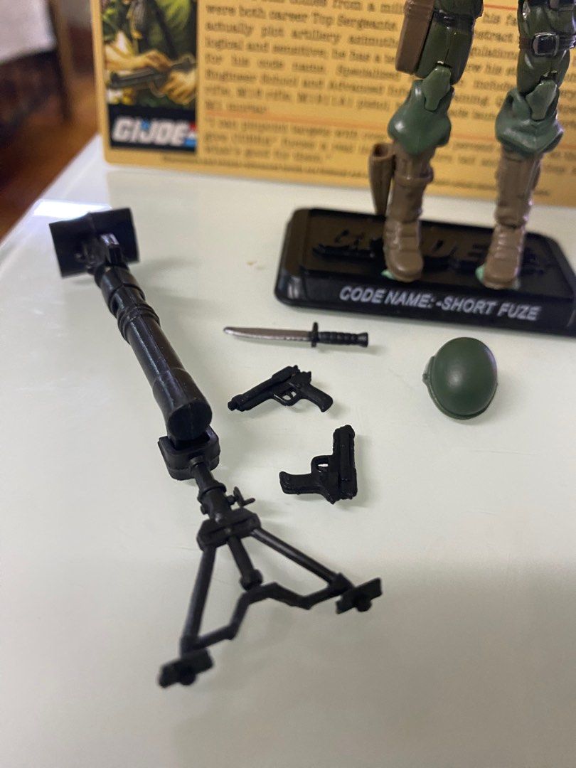 2007 GI Joe 25th Anniversary Short Fuze V6 Figure G.I. Joe Mortar ...