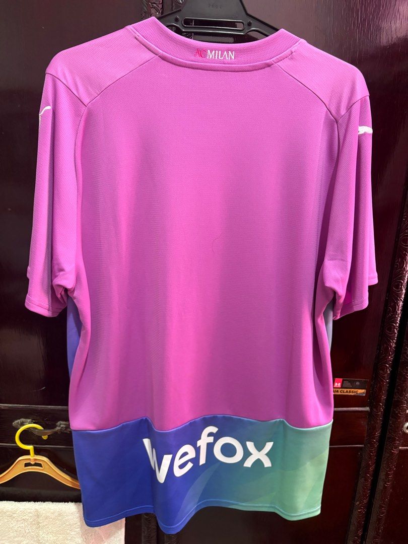 AC Milan 2023/2024 Third Shirt, Men's Fashion, Activewear on Carousell