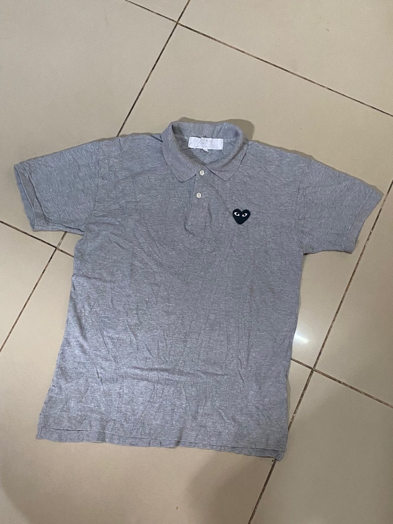Authentic CDG PLAY POLO, Men's Fashion, Tops & Sets, Tshirts & Polo ...