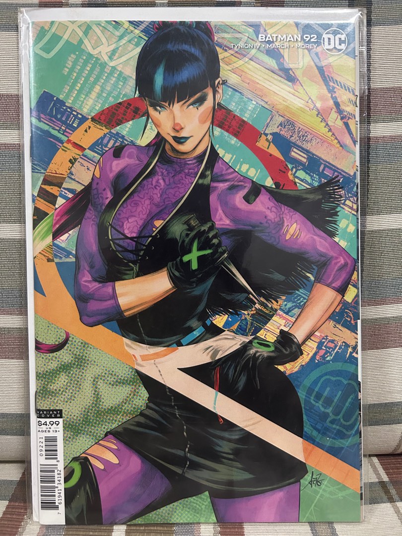 Batman #92 Artgerm variant, Hobbies & Toys, Books & Magazines, Comics ...