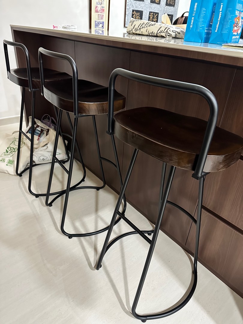 beautiful bar stools, Furniture & Home Living, Furniture, Chairs on ...