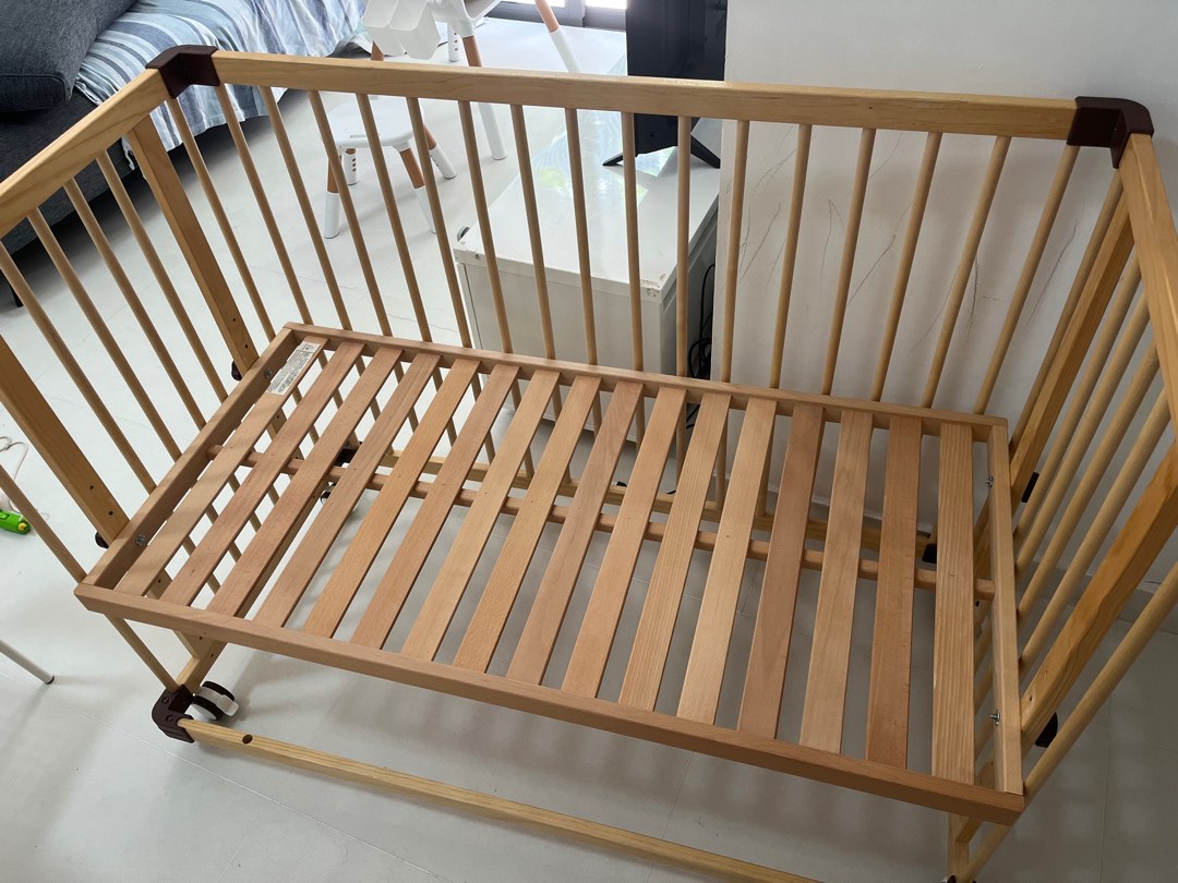 Beblum Convertable Baby Cot Frame, Babies & Kids, Baby Nursery & Kids ...