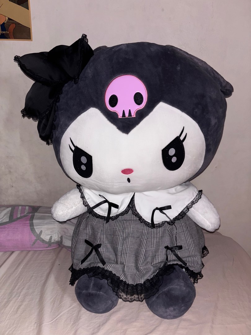 Big Kuromi stuff toy, Hobbies & Toys, Toys & Games on Carousell