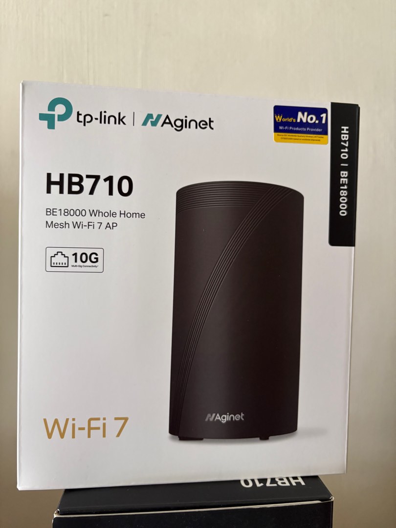 BNIB TP Link HB710 BE18000 Mesh Wifi 7 Router, Computers & Tech, Parts ...