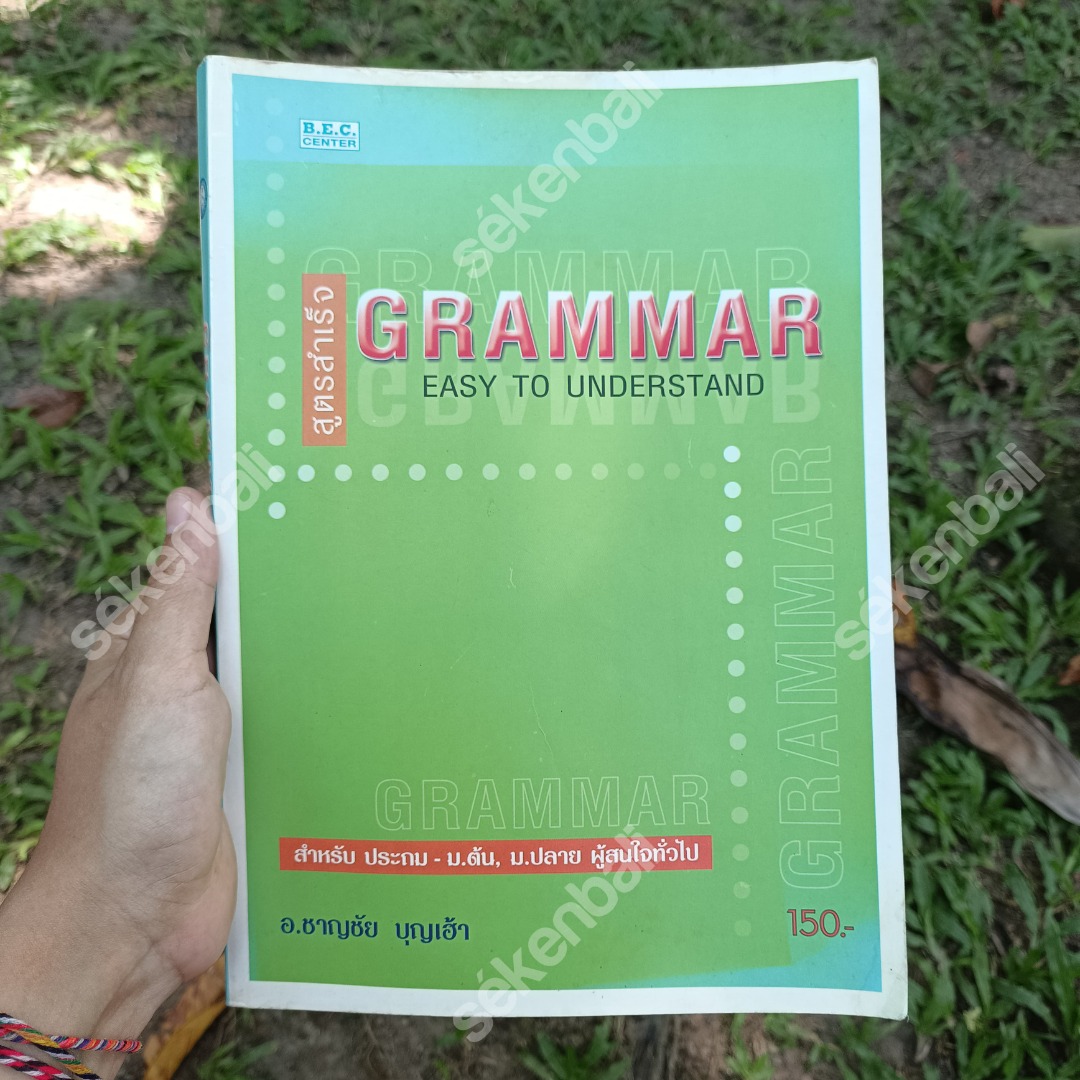 Buku Grammar Easy To Understand For Thai - Buku Belajar Bahasa Inggris ...