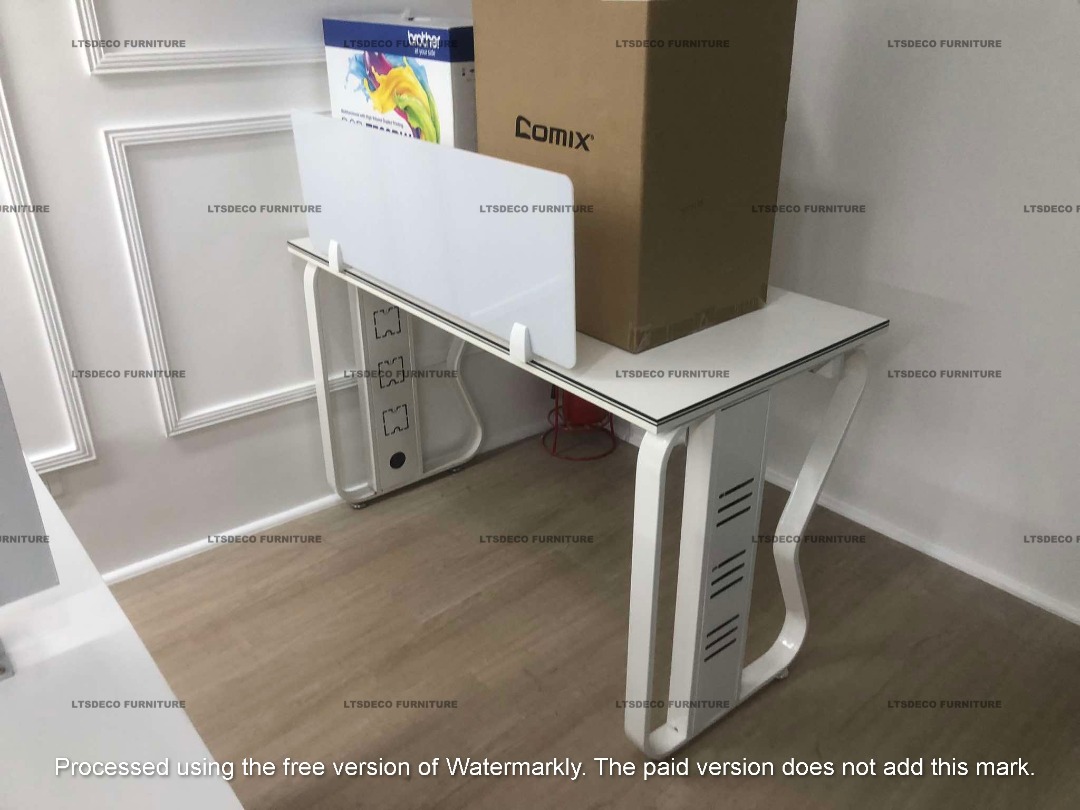 BUTTERFLY LEGS FREE STANDING TABLE \ OFFICE PARTITION \ OFFICE ...