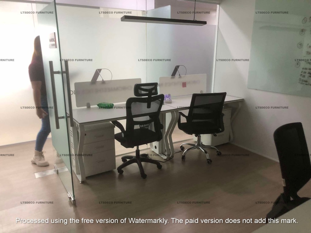 BUTTERFLY LEGS FREE STANDING TABLE \ OFFICE PARTITION \ OFFICE ...
