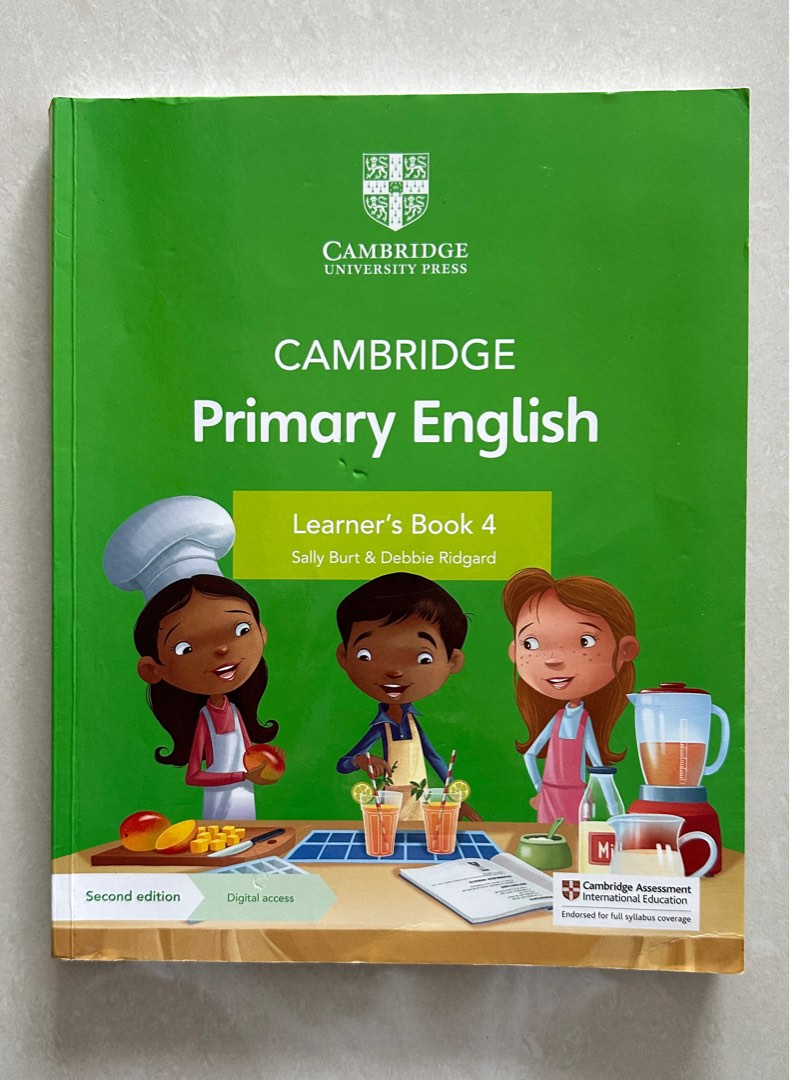 CAMBRIDGE PRIMARY ENGLISH BOOK 4, Hobbies & Toys, Books & Magazines ...